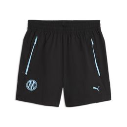 Puma Sportshorts 'Olympique De Marseille Pumatech' Herren Gr&ouml;&szlig;e XL hellblau / schwarz