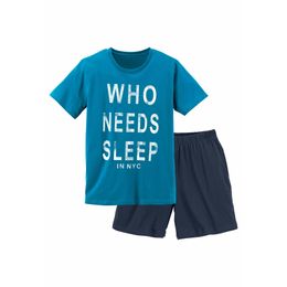 AUTHENTIC LE JOGGER Pajamas boy size 134/140 Night blue / Azure / White