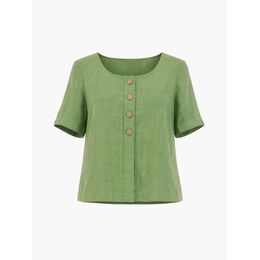 Amourlinen Top 'Maeve' Damen Gr&ouml;&szlig;e XXL gr&uuml;n