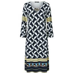 ana alcazar Kleid 'Zilmi' Damen Gr&ouml;&szlig;e 34 blau / gelb / schwarz / wei&szlig; Sommerkleid