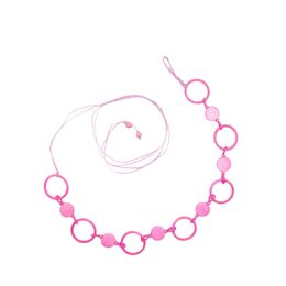 Collezione Alessandro G&uuml;rtel 'Woodwork' Damen Gr&ouml;&szlig;e 125 pink
