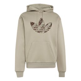 adidas originals Sweatshirt 'MONO HOODED' Herren Gr&ouml;&szlig;e L dunkelbeige