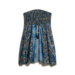 Superdry & Co Kleid 'St Tropez' Damen Gr&ouml;&szlig;e 44 beige / marine / aqua / enzian