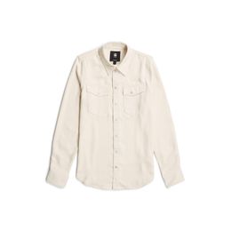 G-Star Raw G-star Bluse 'Slim Western' Damen Gr&ouml;&szlig;e XS beige