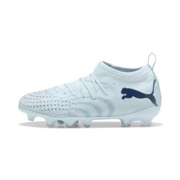 Puma Fu&szlig;ballschuhe 'Future 9 Match' Jungen Gr&ouml;&szlig;e 29 navy / pastellblau
