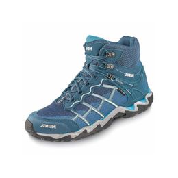 Meindl Wanderschuh 'Houston' Damen Gr&ouml;&szlig;e 38 petrol / tanne / wei&szlig;
