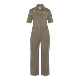 Schott NYC Jumpsuit Damen Gr&ouml;&szlig;e XS gr&uuml;n