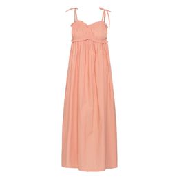 Saint Tropez Kleid 'RosaellaSZ' Damen Gr&ouml;&szlig;e 40 hellorange Sommerkleid