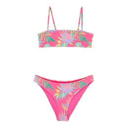 Roxy Bikini 'Aquarella' M&auml;dchen Gr&ouml;&szlig;e 116 azur / smaragd / kiwi / pink