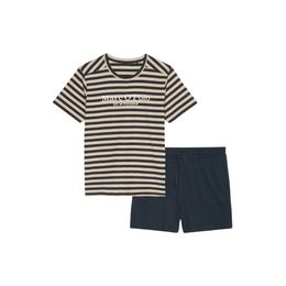 Marc O'Polo Marc O'polo Pyjama Herren Gr&ouml;&szlig;e M beige / schwarz