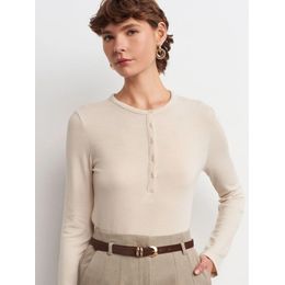 Dilvin Shirt Damen Gr&ouml;&szlig;e S beige