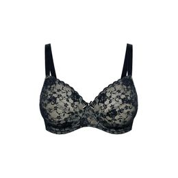 Ulla Popken Minimizer Damen Gr&ouml;&szlig;e 95 beige / schwarz