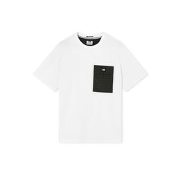 Weekend Offender T-Shirt 'Stiniva' Herren Gr&ouml;&szlig;e M schwarz / wei&szlig;