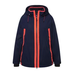Ulla Popken Performance Jacket female size 7XL/8XL marine blue / Pink