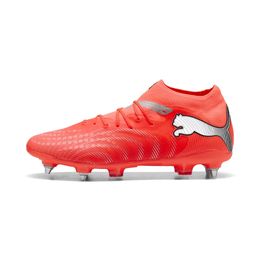 Puma Fu&szlig;ballschuh 'Future 9 Pro' Herren Gr&ouml;&szlig;e 47 silbergrau / hellgrau / neonrot