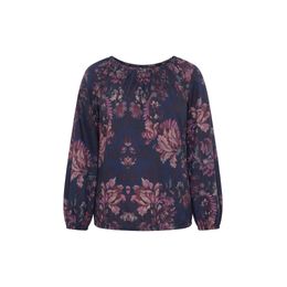 Ulla Popken Blouse female size XXXL/4XL marine blue / Wine red