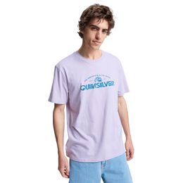 Quiksilver T-Shirt 'EV Vista' Herren Gr&ouml;&szlig;e XS blau / helllila