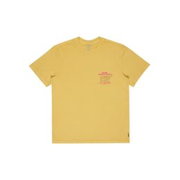 Billabong T-Shirt 'Message' Herren Gr&ouml;&szlig;e L gelb / himbeer