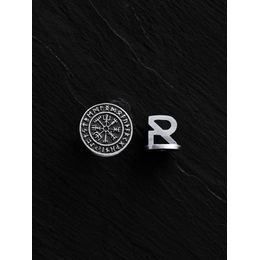 Reytel Ohrring 'VEGVISIR. RUNES' Herren Gr&ouml;&szlig;e XS/XL silber