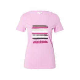 s.Oliver Shirt female size XL Chocolate / Plum / Black / White