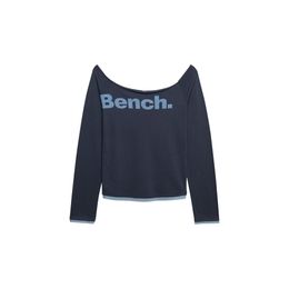 Bench Shirt 'Bench X Superdry&Co' female size L Blue / Navy