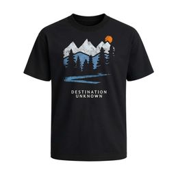 Neverless Shirt 'Destination Unknown' Herren Gr&ouml;&szlig;e L schwarz