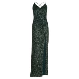 Vera Mont Abendkleid Damen Gr&ouml;&szlig;e 34 dunkelgr&uuml;n Sommerkleid