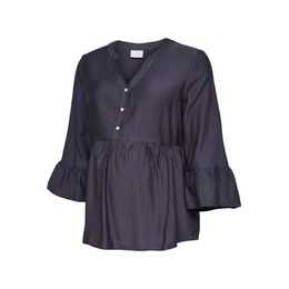 MAMALICIOUS Umstand Bluse Damen Gr&ouml;&szlig;e XL marine