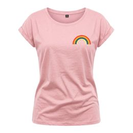 Makaya Shirt 'Rainbow' Damen Gr&ouml;&szlig;e M pink