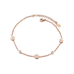 Kim Johanson Armband 'Timeless' Damen Gr&ouml;&szlig;e 16 / 21 cm rosegold