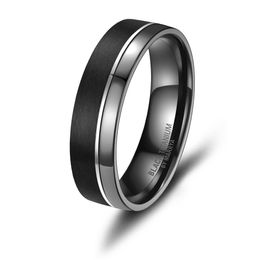 Marrya Ring 'MARRYA Ehering BT-07 aus Black Titanium' Damen Gr&ouml;&szlig;e 67 anthrazit