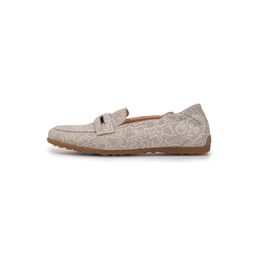 Floris van Bommel Loafer 'Sitti 03' Damen Gr&ouml;&szlig;e 38 taupe / silber / wei&szlig; Sommerschuhe