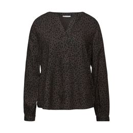 Street One Bluse Damen Gr&ouml;&szlig;e XXL dunkelbraun / schwarz