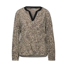 Street One Bluse Damen Gr&ouml;&szlig;e S sand / schwarz