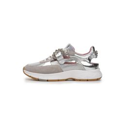 Floris van Bommel Sneaker 'Daysi 08' Damen Gr&ouml;&szlig;e 37.5 beige / silber Sommerschuhe