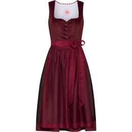 Spieth & Wensky Spieth & Wensky Midi-Dirndl Huberta Dunkelrot (Gr&ouml;&szlig;e: 34)