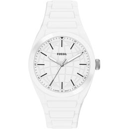 Fossil Analog Watch male size One size White