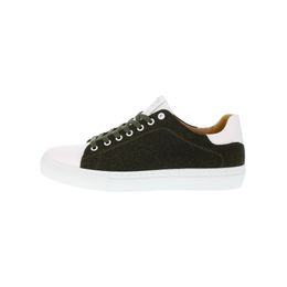 XAVER LUIS Schuhmanufaktur Sneakers 'MORITZ - Sneaker aus Merinoloden und Nappa-Leder' male size 40 Dark green