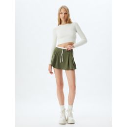 KOTON Rock Damen Gr&ouml;&szlig;e 38 khaki