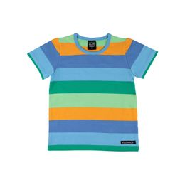 Villervalla T-Shirt '0079AWA' Jungen Gr&ouml;&szlig;e 134 saphir / neonblau / gr&uuml;n / dunkelorange