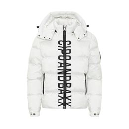 Cipo & Baxx Cipo & Baxx Steppjacke Herren Gr&ouml;&szlig;e XL schwarz / wei&szlig;