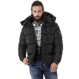 Cipo & Baxx CIPO & BAXX Winter Jacket male size XL Black / Silver