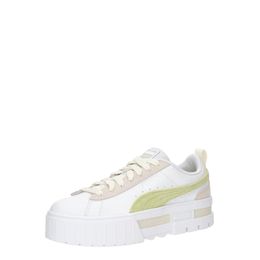 Puma Sneaker 'Mayze' Damen Gr&ouml;&szlig;e 39 kitt / kiwi / wei&szlig; Sommerschuhe