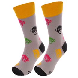 La Bortini Socken Herren Gr&ouml;&szlig;e 39/42 grau