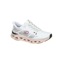 Skechers Lace-Up Shoes 'Skechers Glide Step Schuhe wei&szlig; rose Damen Slip-Ins 150513' female size 36 White