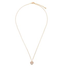 Heideman Kette 'Marina' Damen Gr&ouml;&szlig;e 45 rosegold / transparent