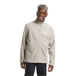 Jack Wolfskin Funktionsfleecejacke 'Winterstein' Herren Gr&ouml;&szlig;e M sand / wei&szlig;