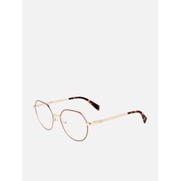 Liu Jo Sonnenbrille 'Liu Jo LJ2175 Rose gold 51/18/140 WOMAN Eyewear Frame' Damen Gr&ouml;&szlig;e 51 gold