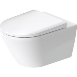 Duravit D-Neo Wand-Tiefsp&uuml;l-WC 257709AC00 37x54cm, 4,5 l, Rimless, Wei&szlig; Seidenmatt