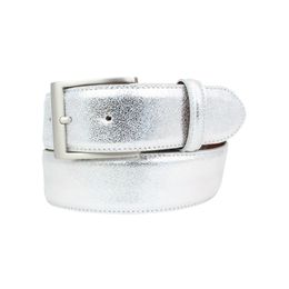 BELTINGER G&uuml;rtel 'Milanoi' Herren Gr&ouml;&szlig;e 120 silber
